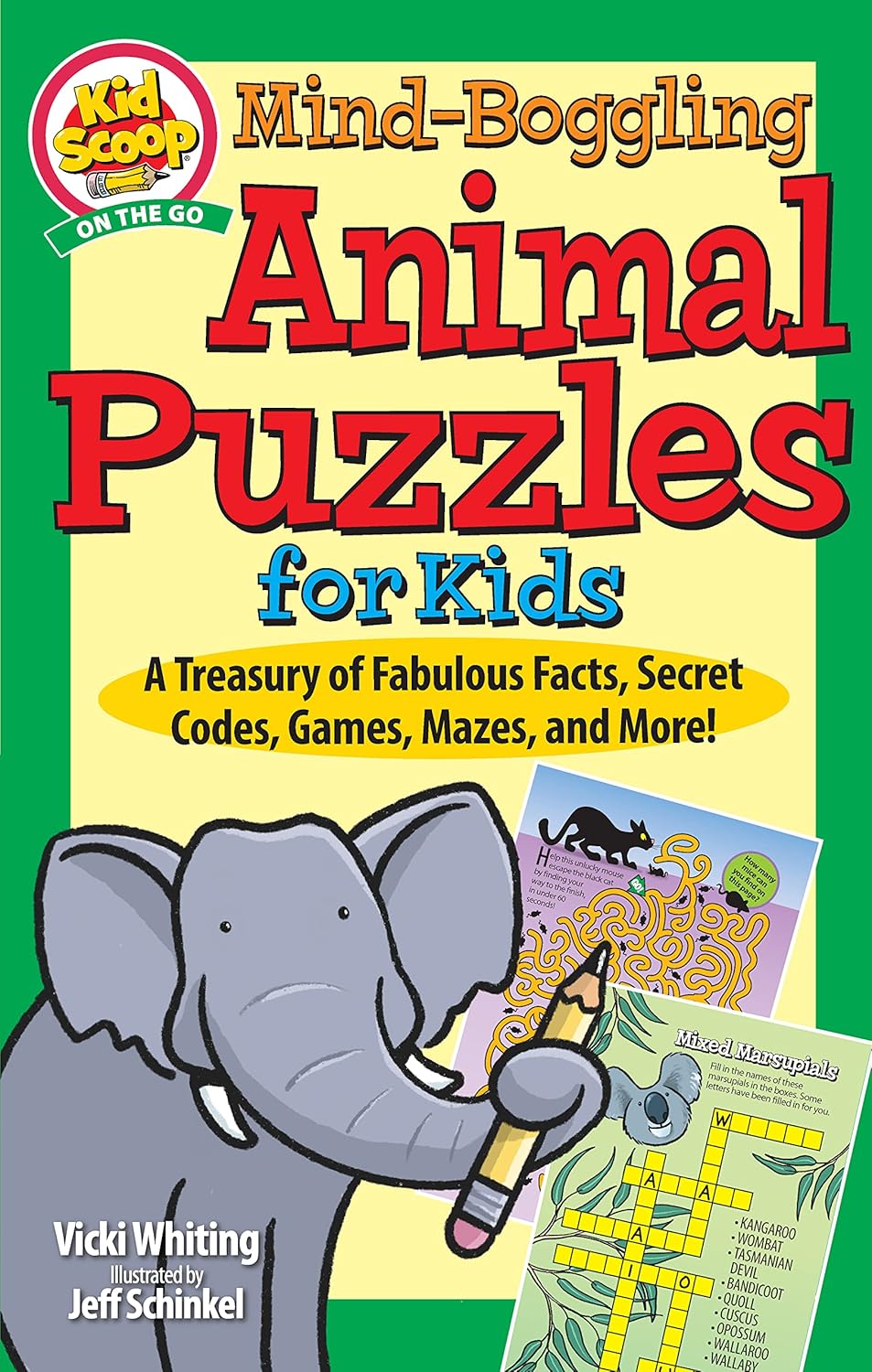 Mind-Boggling Animal Puzzles for Kids: A Treasury of Fabulous Facts ...