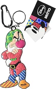 Amazon.com: ENESCO Disney by Britto from Grumpy Keychain 4.5 in ...