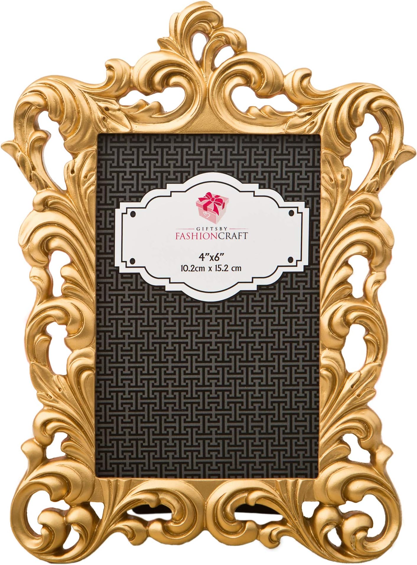 Amazon.com: 18 Baroque Gold Metallic Frame from Gifts by Fashioncraft ...