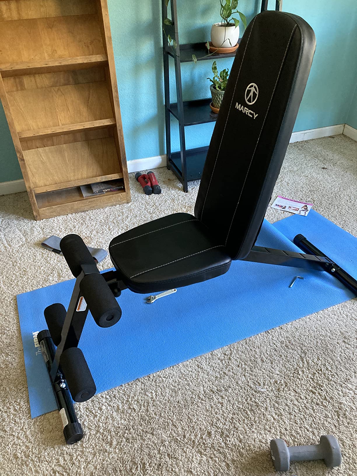 $15/mo - Finance Marcy Multi-Position Adjustable Utility Bench for Home ...