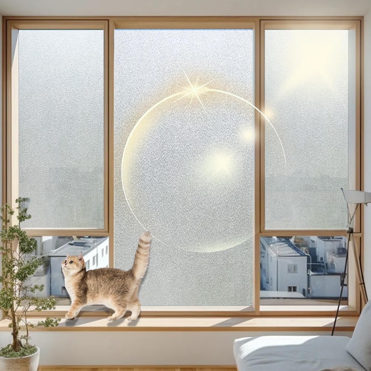 Anti-Heat UV Blackout Window Film 20 x 800 cm, Anti-Heat, Anti-Glare ...