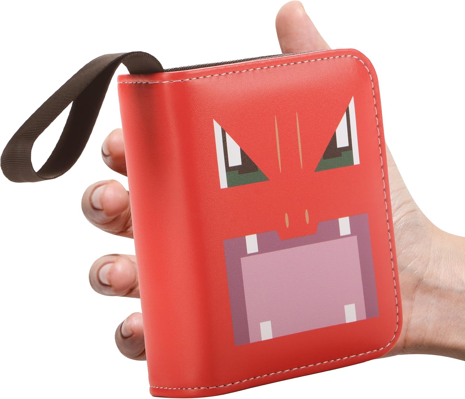 Amazon.com: Mini Card Binder, 2-Pocket Portable Card Collector Holder ...