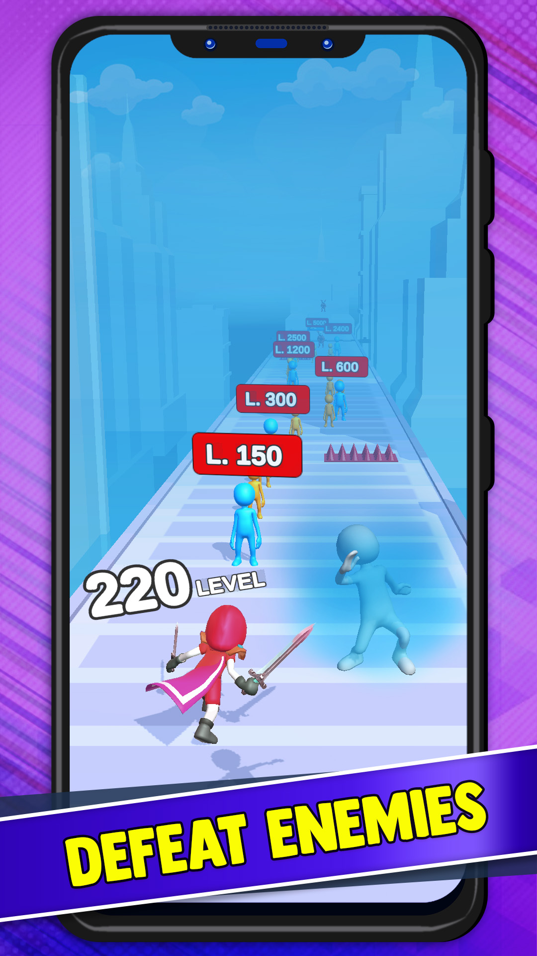 Hit and Run! Solo Leveling Rush Challenge - Level Up and Beat Others ...