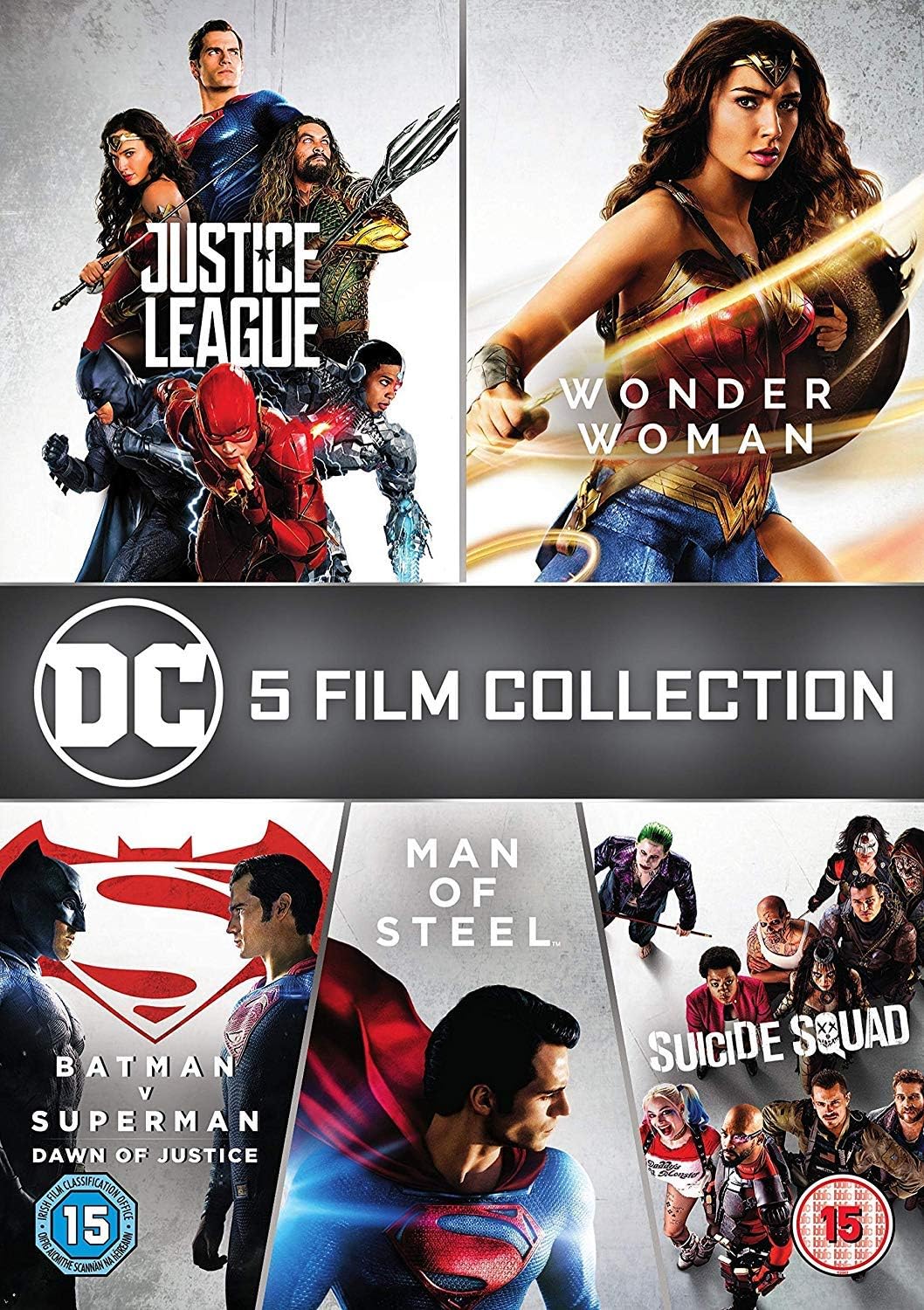 DC 5 Film Collection [DVD] [2018]: Amazon.co.uk: Various, Various ...