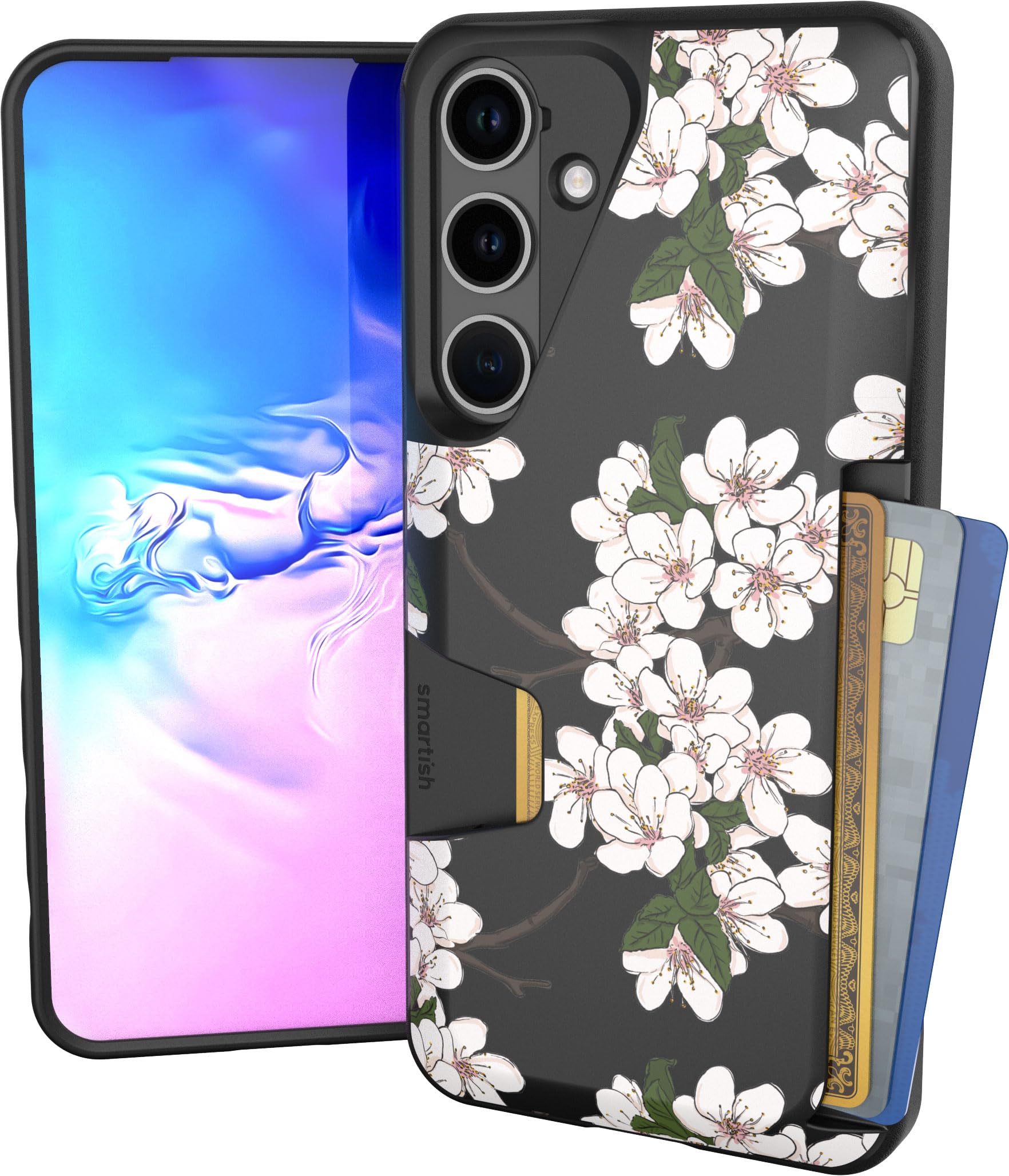 Amazon.com: Smartish Galaxy S24 Plus Wallet Case - Wallet Slayer Vol. 1 [Slim + Protective ...