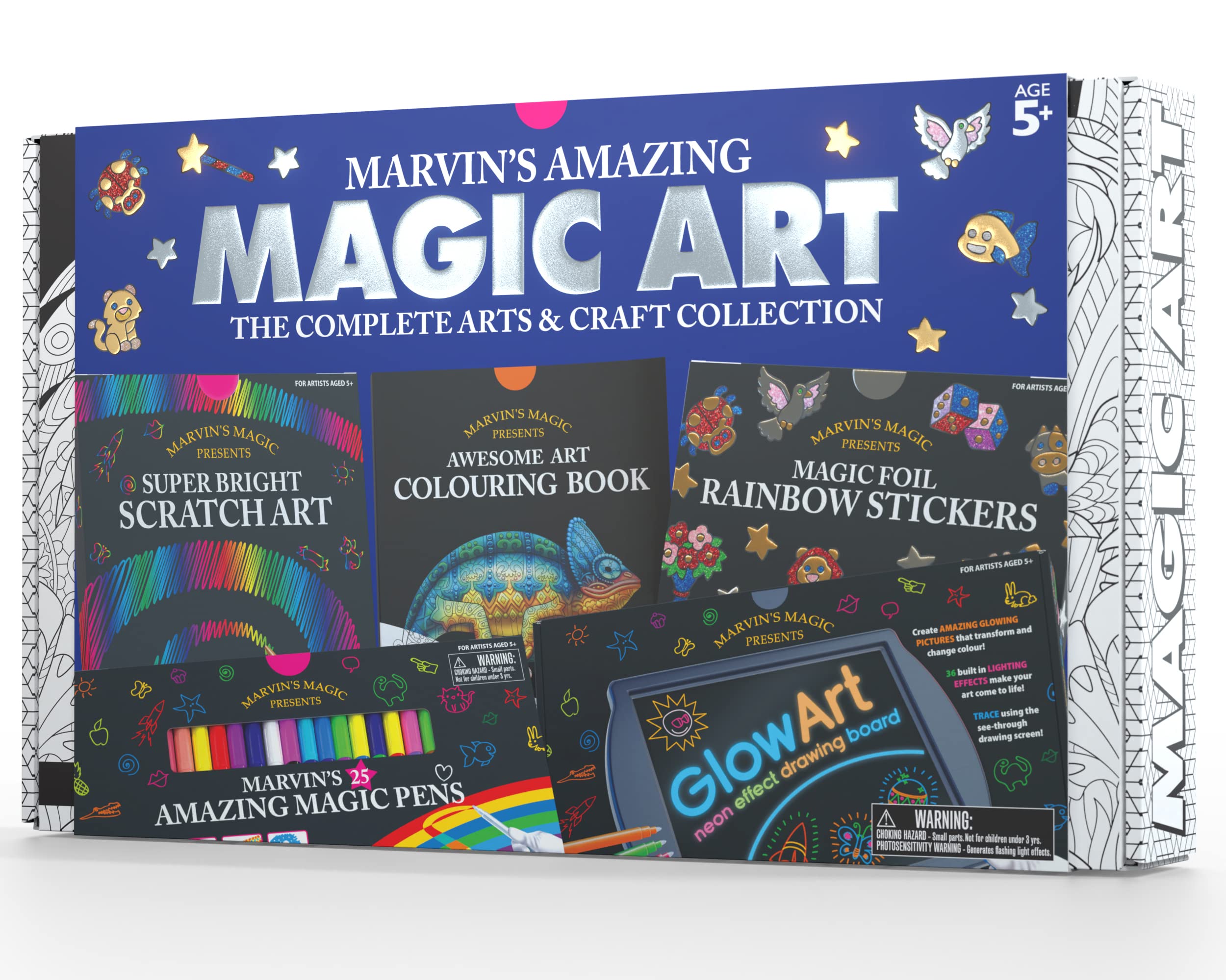 Marvin's Magic - Marvin’s Amazing Magic Art Collection -25 Magic Pens ...