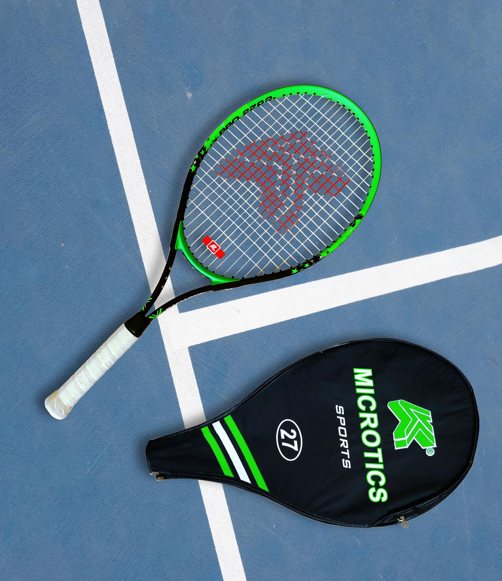 Buy Microtics PRO-2702 Lightweight Aluminium Alloy Racquet | Jointless ...