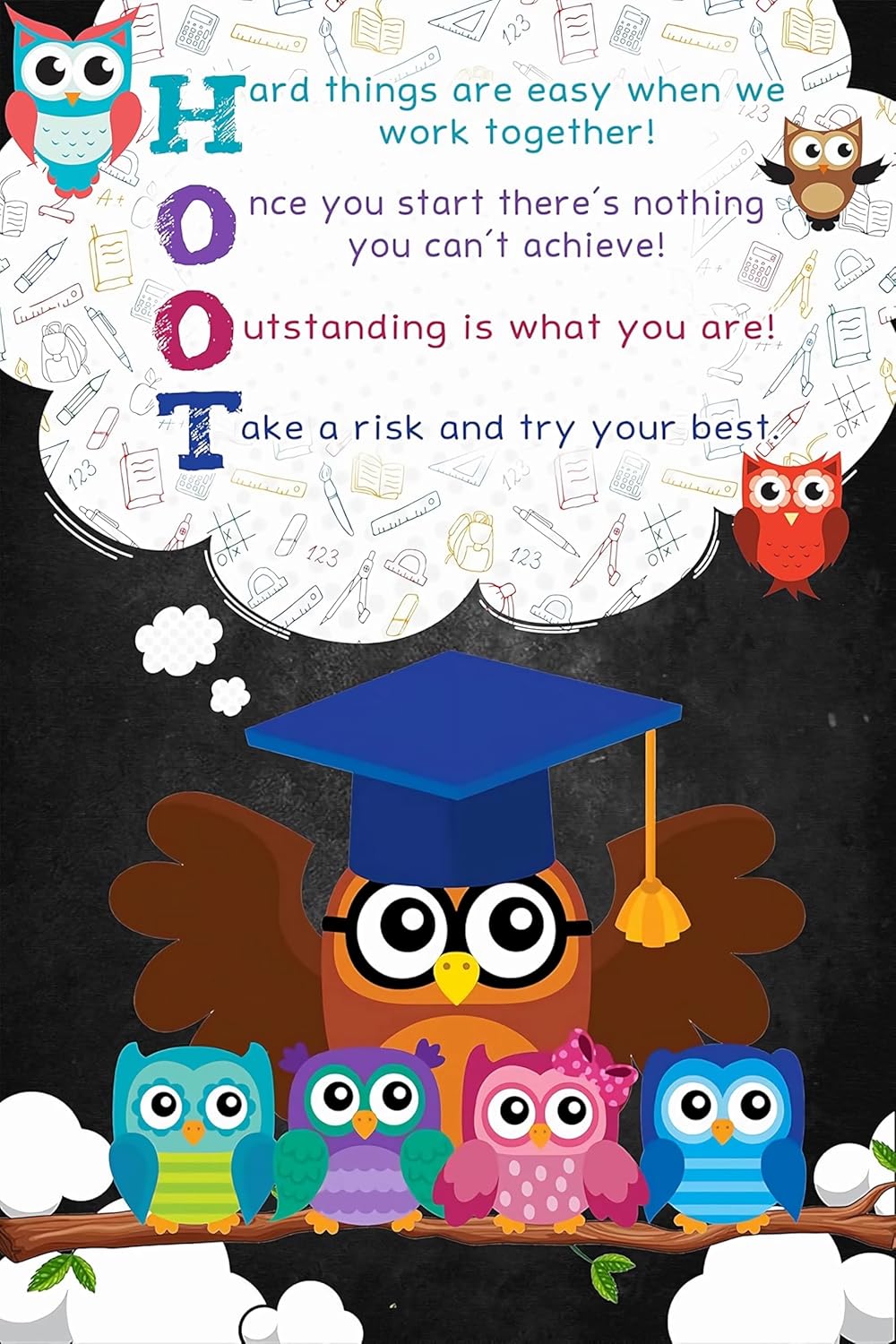 Hoot Poster Owl Poster Behavior Posters for Philippines | Ubuy