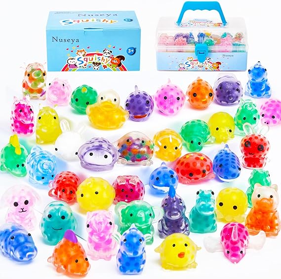 Nuseya Squishy Toys 42 Mochi Squishy Toys Soft Mini Squishies Animals ...