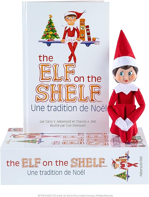 The Elf on the Shelf®: Une Tradition de Noël (Fille) Livre en Francais ...