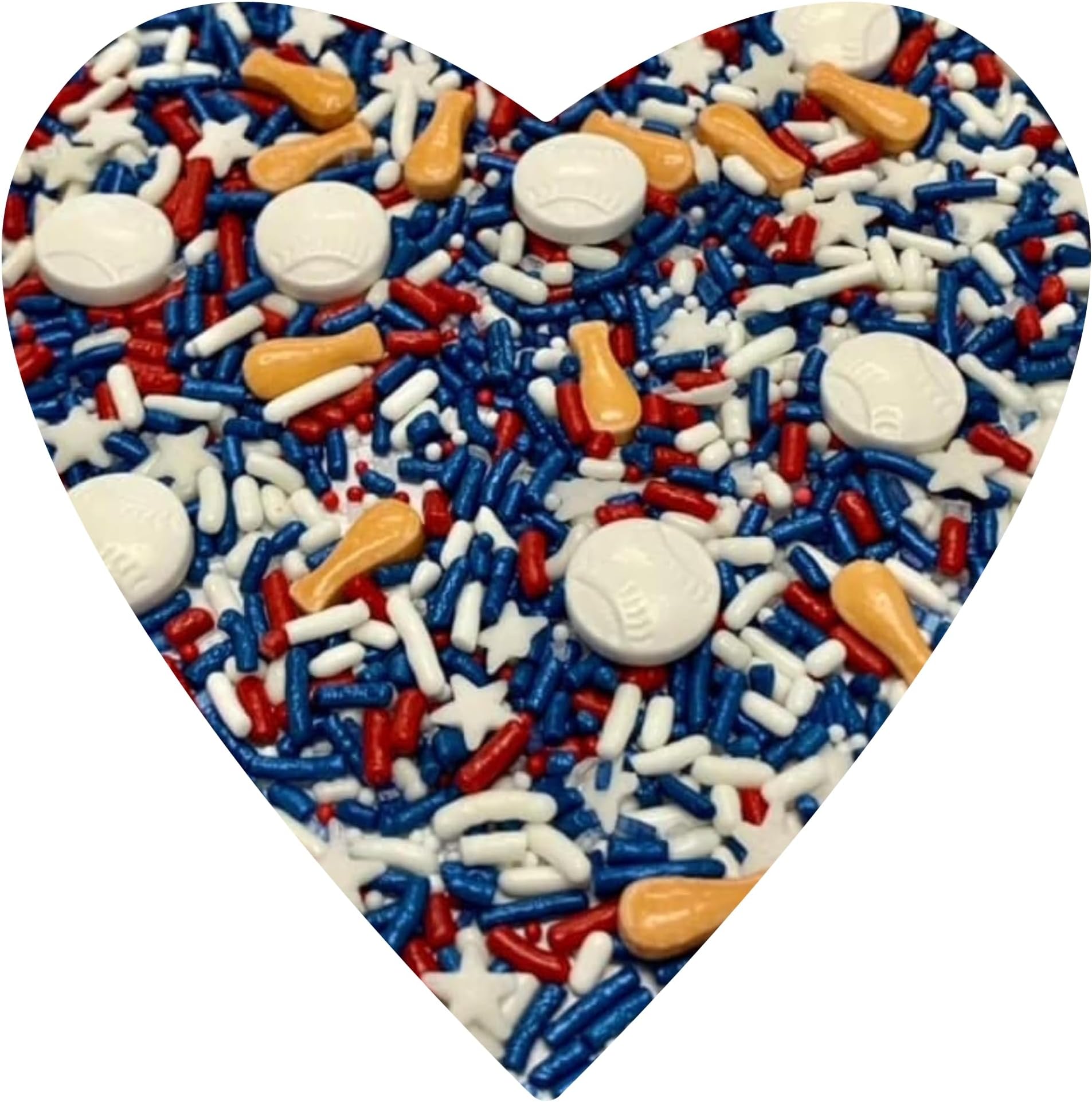 Amazon.com: COOL MOM SPRINKLES Baseball Sprinkles (4 oz.) – Themed ...