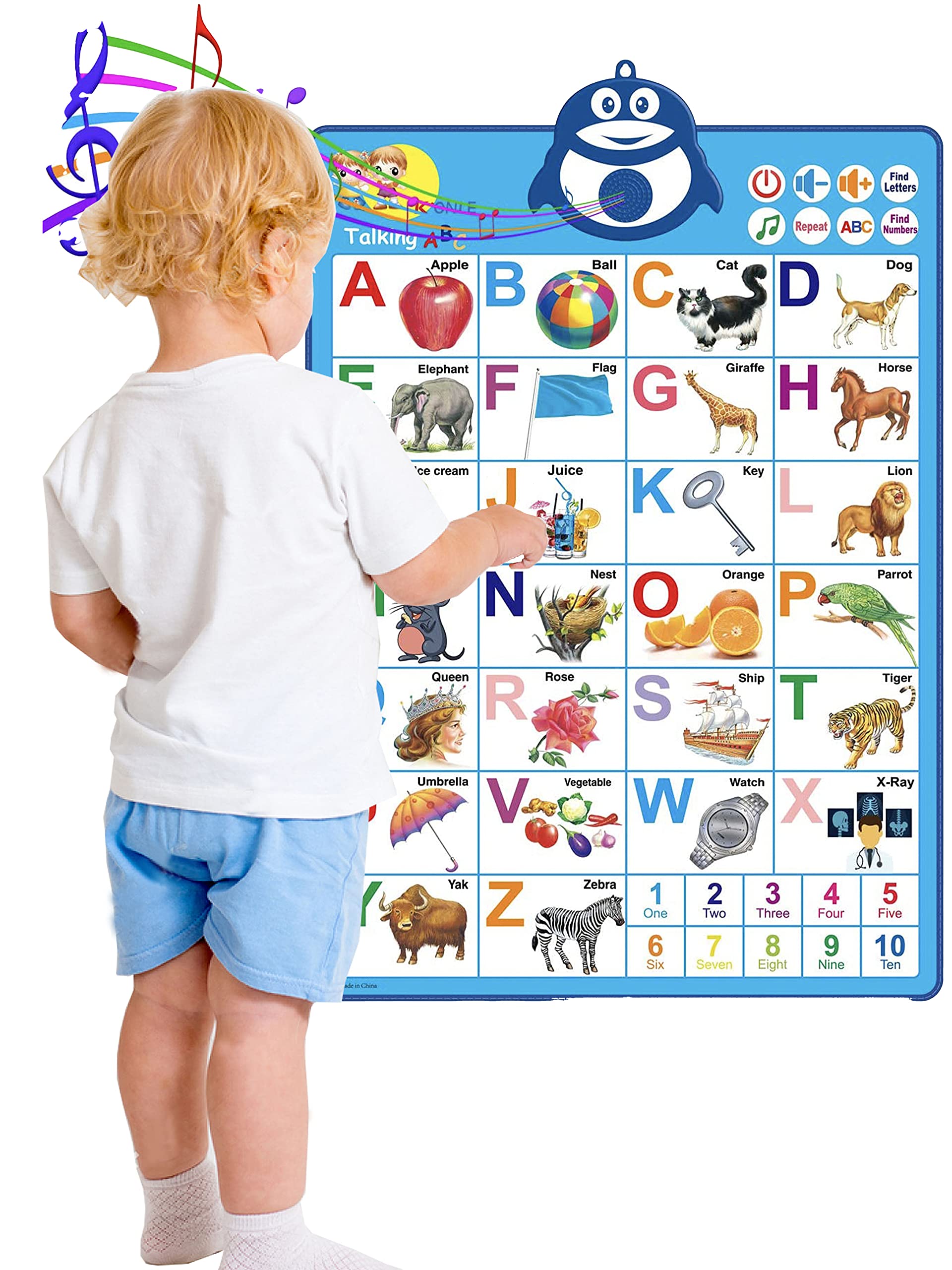 Buy MonTek Electronic Interactive Abcs and 123s talking , Electronic ...