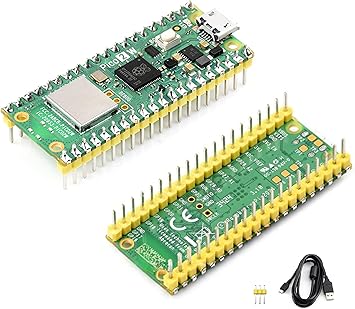 Amazon.com: Pico 2 W With Pre-Soldered Header Compatible With Raspberry ...