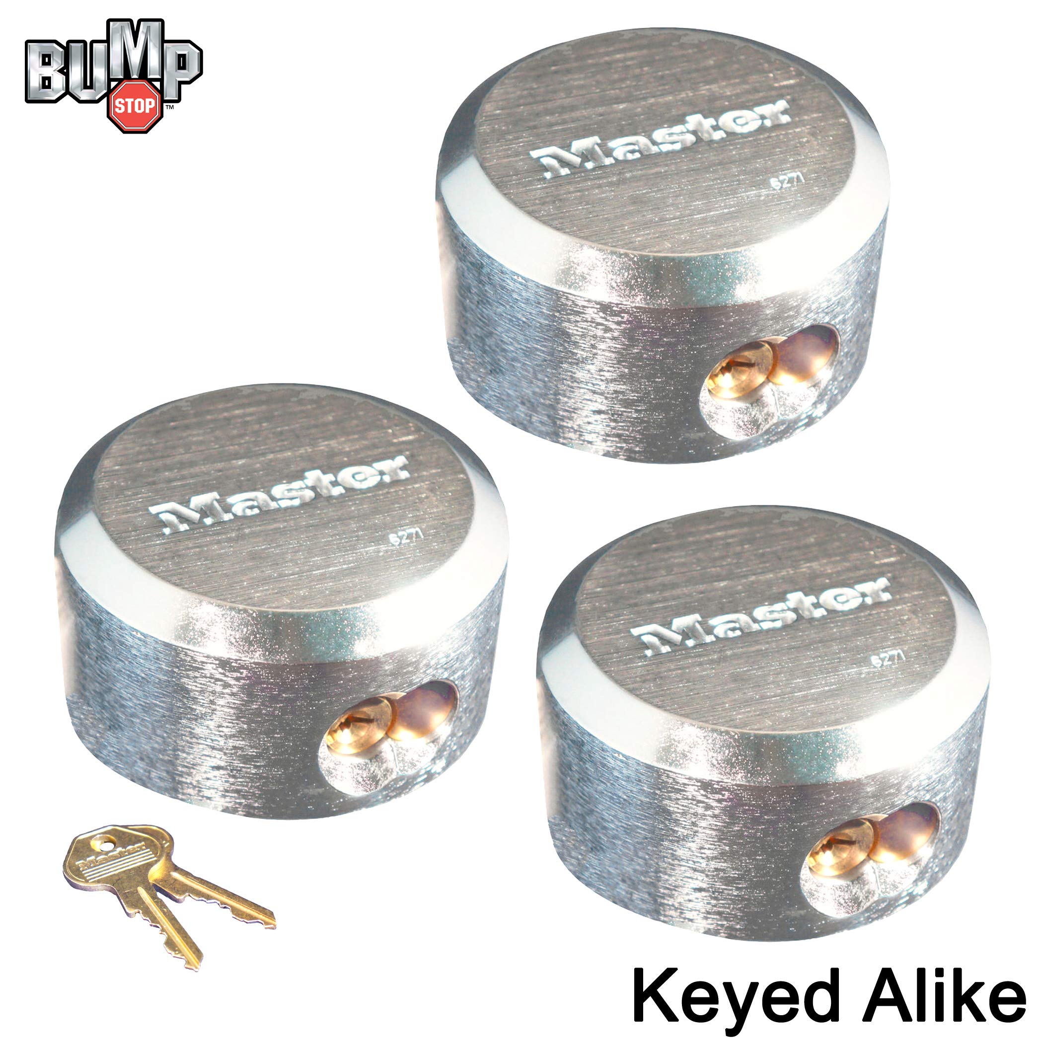 Puck Locks For Trailers Master Lock® No. 6271KA Hidden Shackle Hidden ...