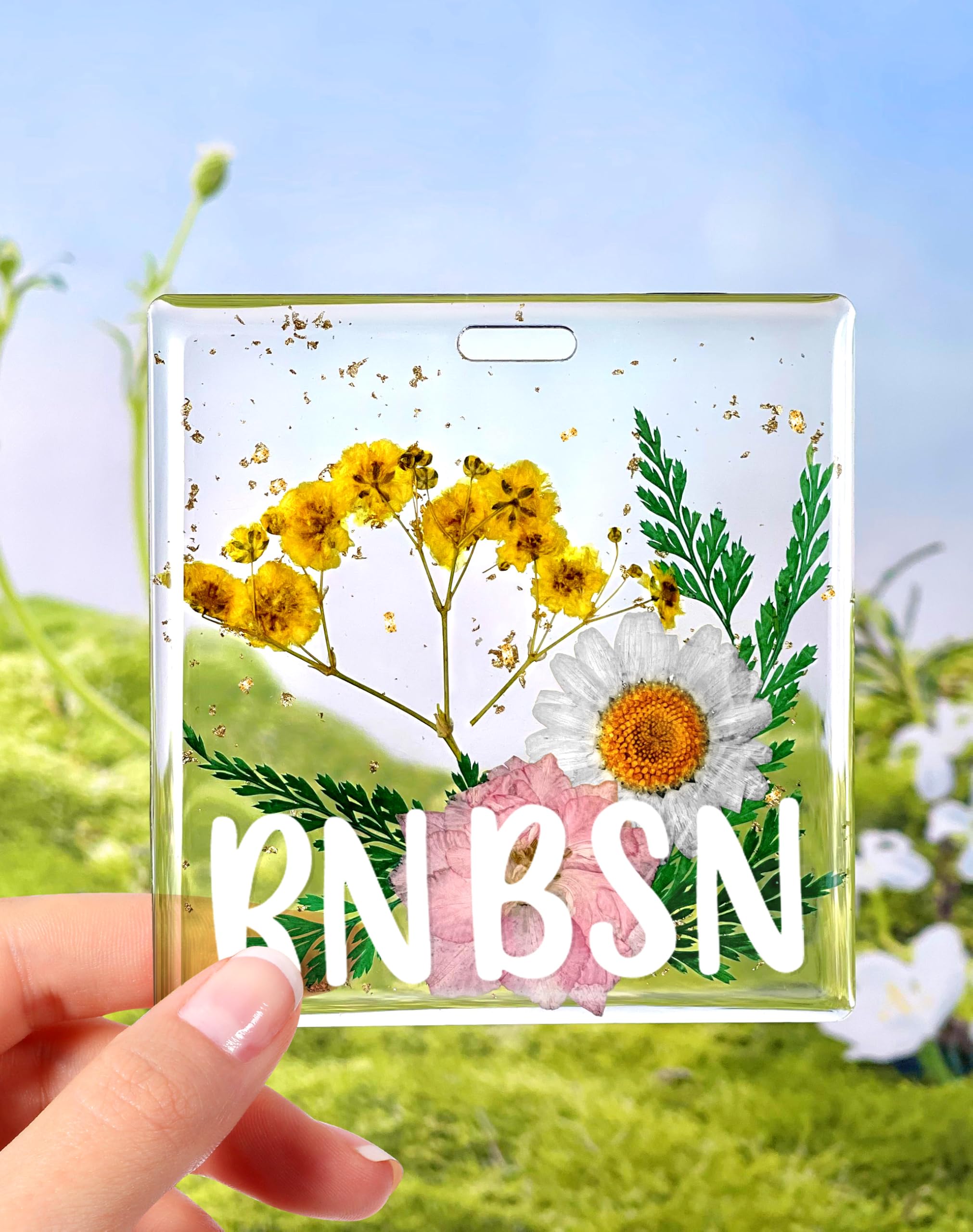 Amazon.com : Plifal RN BSN Badge Buddy Card Holder - Nurse Nursing ...