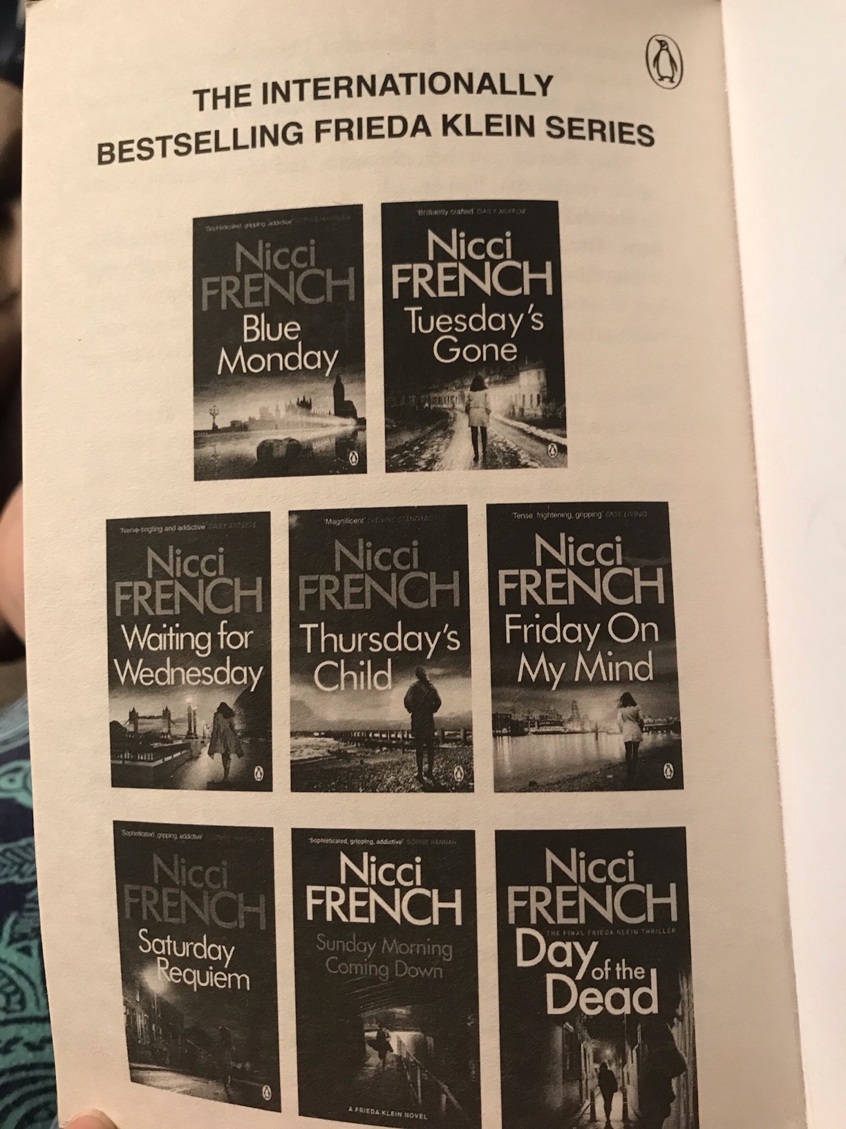 Day of the Dead (Frieda Klein): Amazon.co.uk: French, Nicci ...