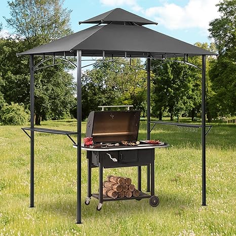 Amazon.com : Grill Gazebo 2 Tier BBQ Barbecue Canopy Tent Shelter for ...