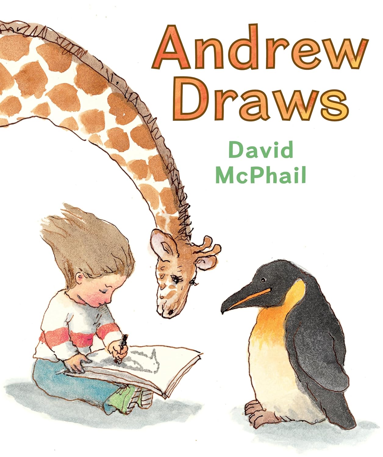 Amazon.com: Andrew Draws: 9780823430635: McPhail, David: Books