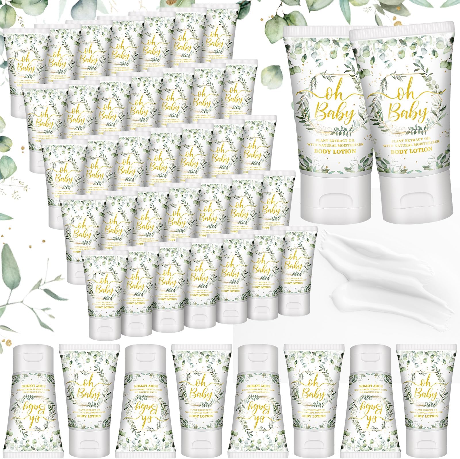 Amazon.com : Swiffen 48 Pcs Baby Shower Hand Cream Sets 3 Fragrance ...