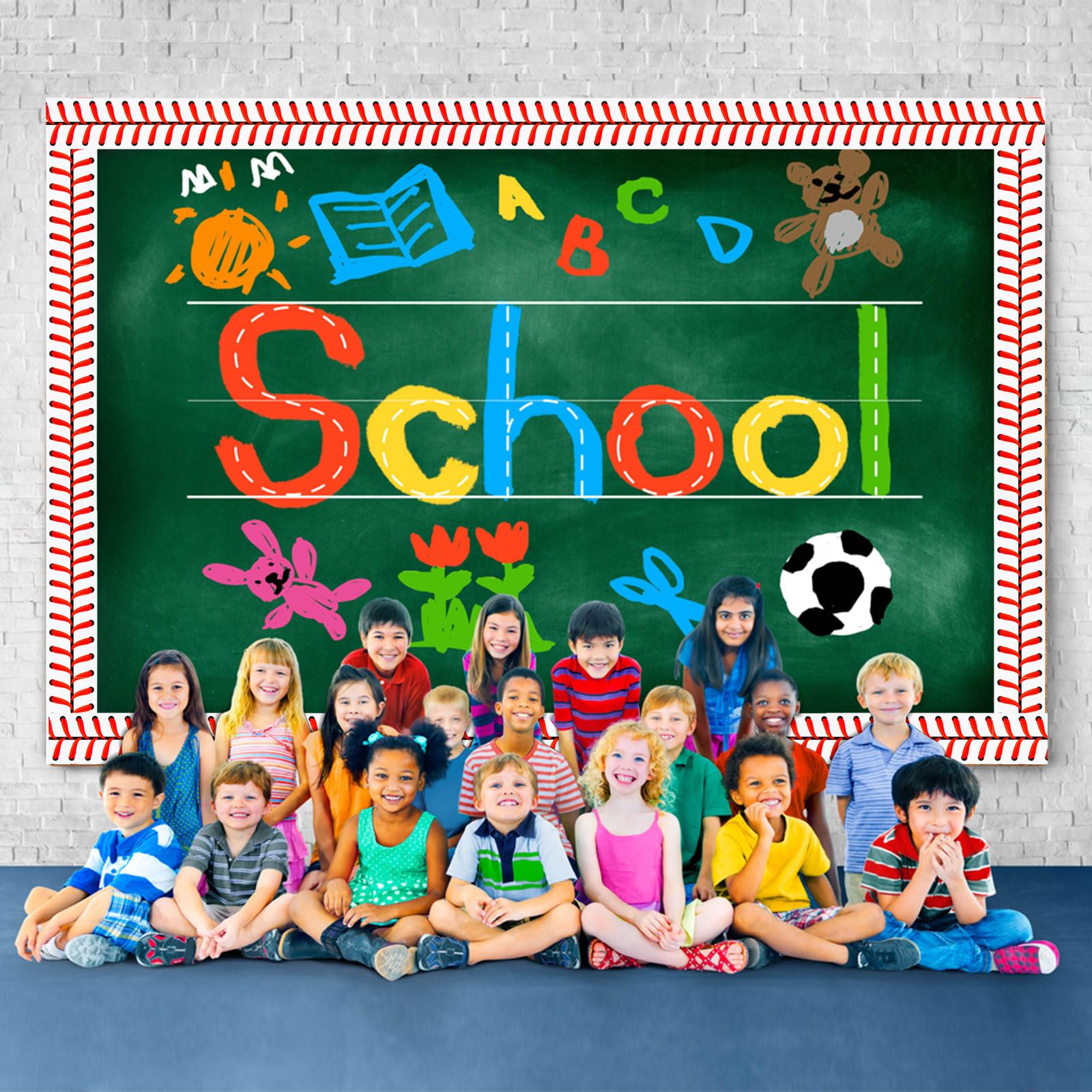 Snapklik.com : AWIZOM 99 Feet Baseball Bulletin Board Border Baseball ...