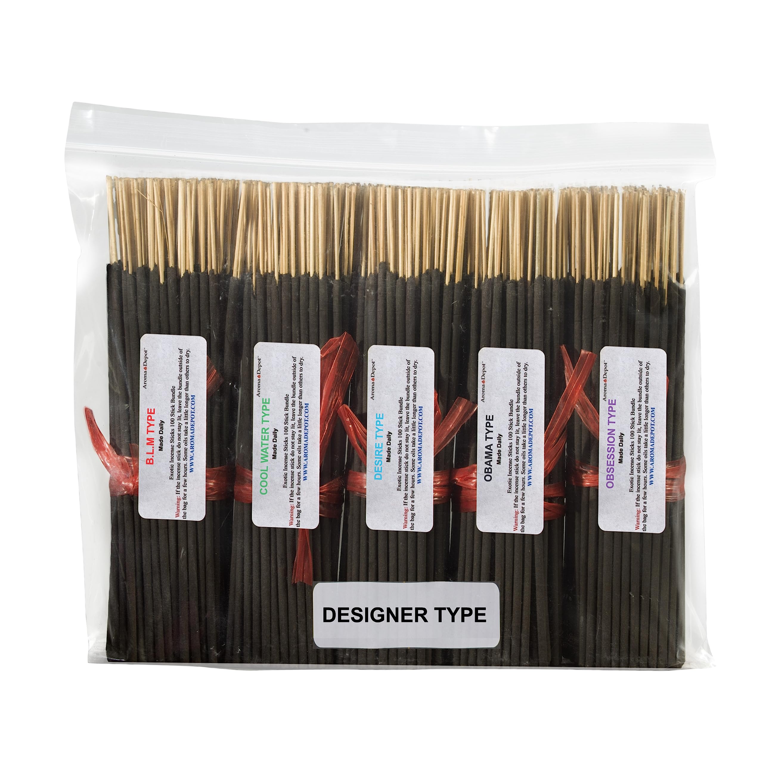 Amazon.com: Designer Type 7'' Incense Sticks - Variety Set 500 Pack - 7 ...