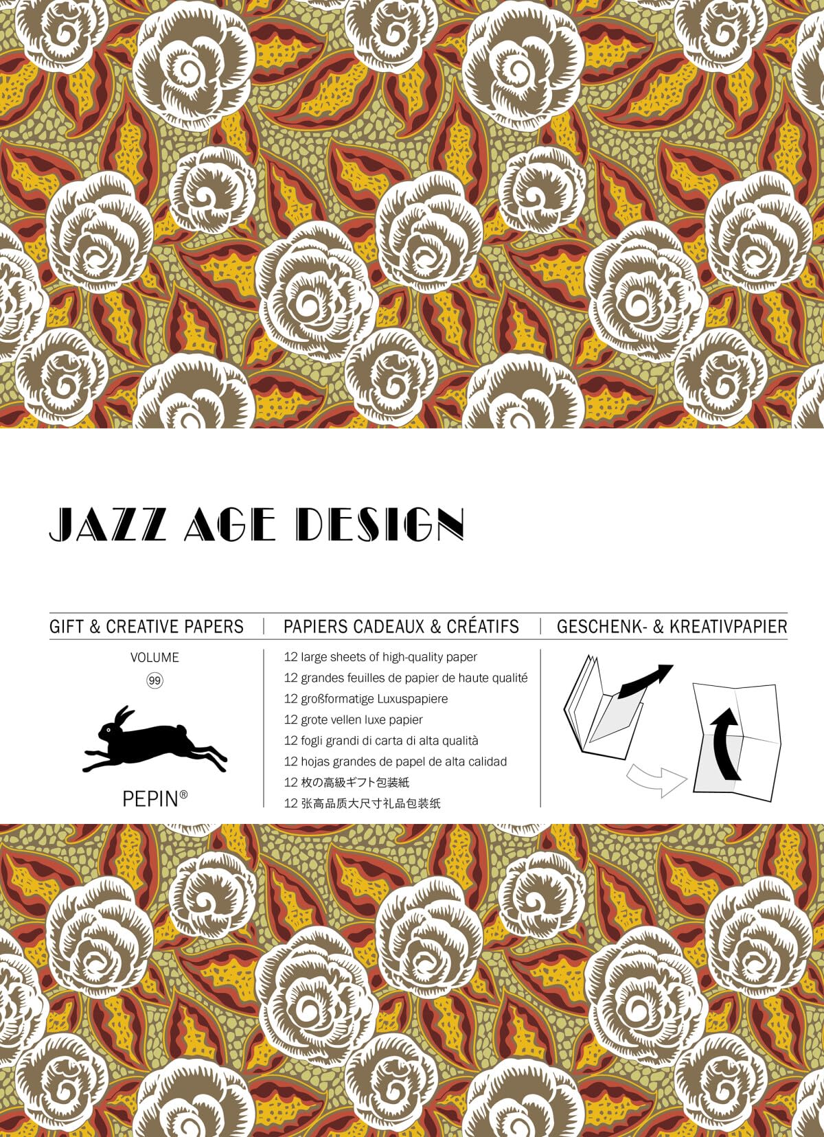 Jazz Age Design: Gift & Creative Paper Book Vol.99 (Multilingual ...