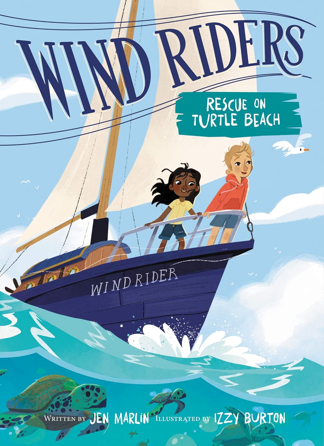 Amazon.com: Wind Riders #1: Rescue on Turtle Beach: A Magical STEM ...