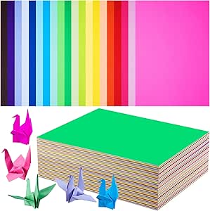 Amazon.com: 500 Sheets Construction Paper Assorted Colors Bulk School ...