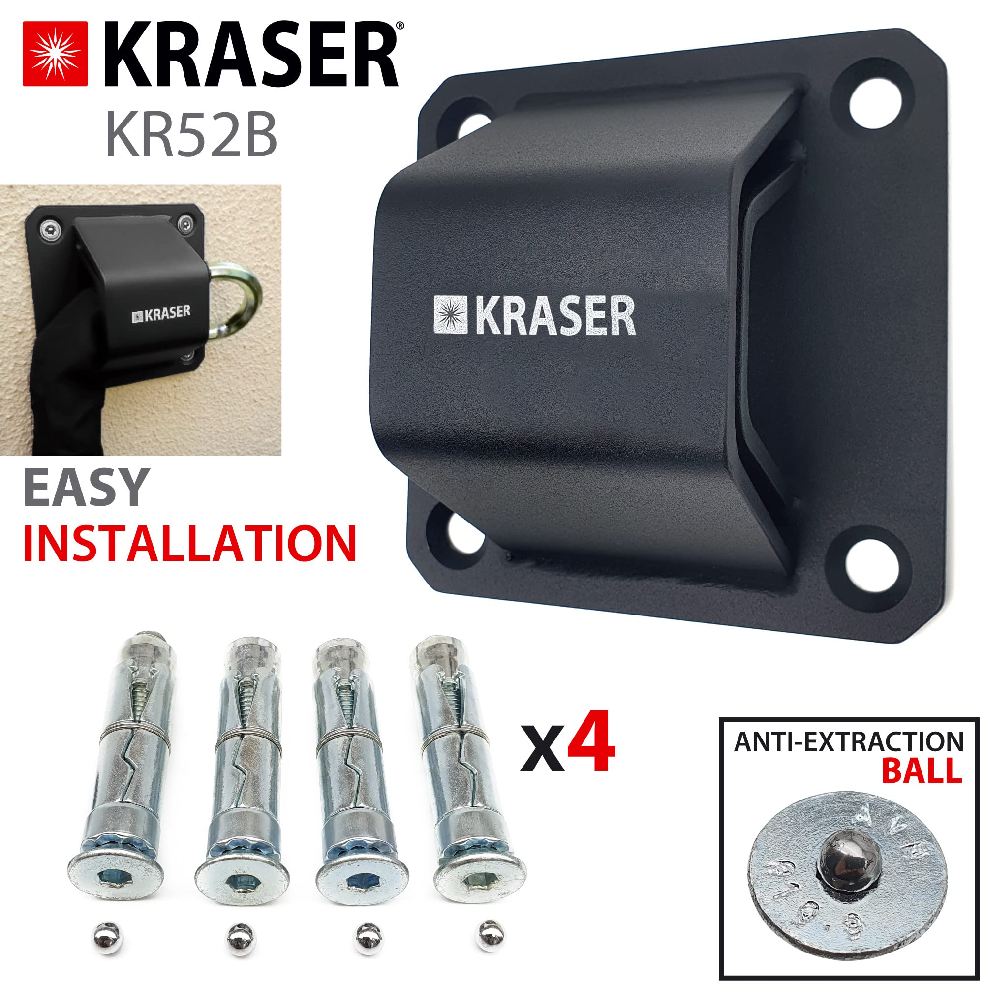 Snapklik.com : KR52B Double Bridge Security Anchor Anti-Attack, Anti ...