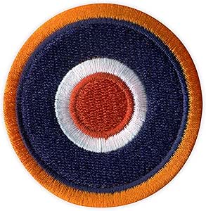 Patchion RAF Type C1 (Royal Air Force RAF Type C1) Roundel - Iron-on ...