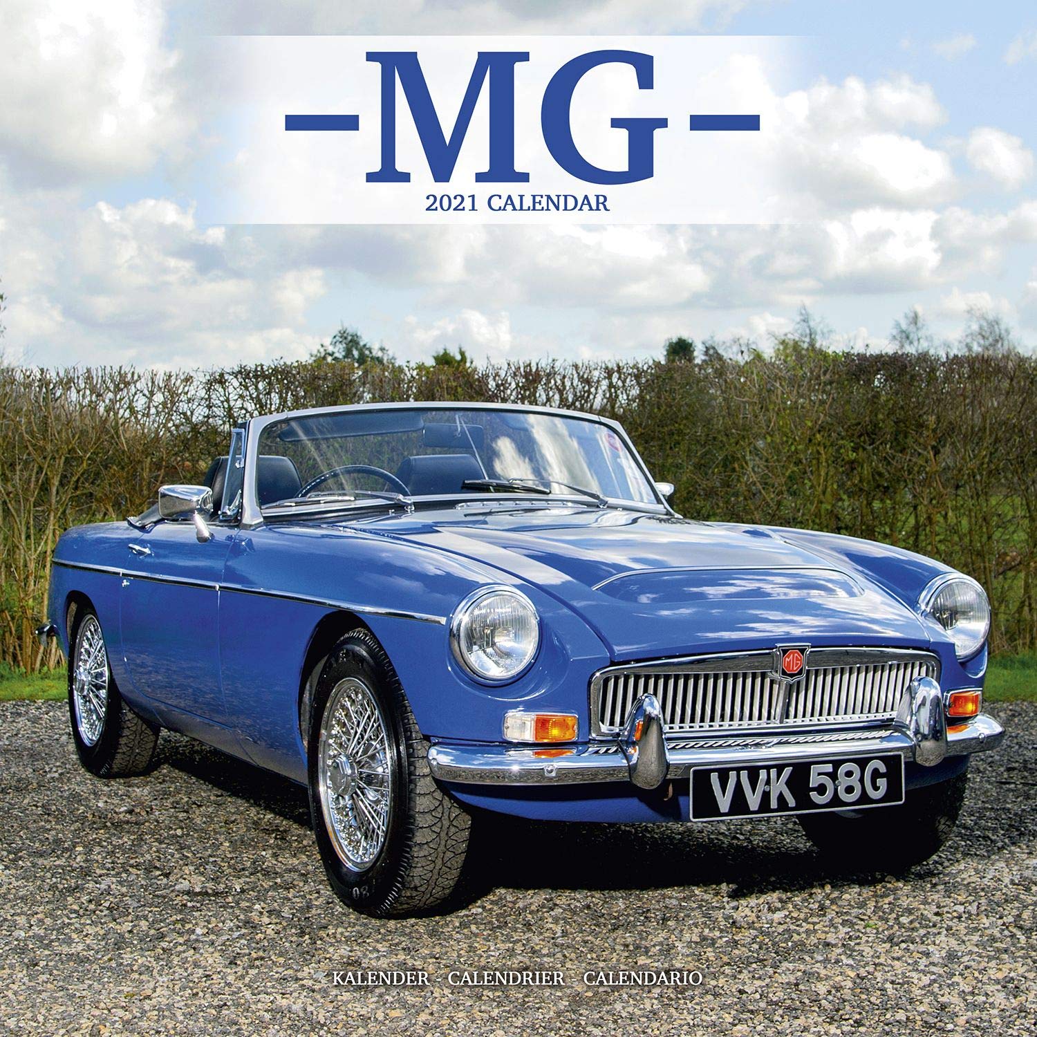 MG Calendar- Calendars 2020 - 2021 Wall Calendars - Car Calendar ...