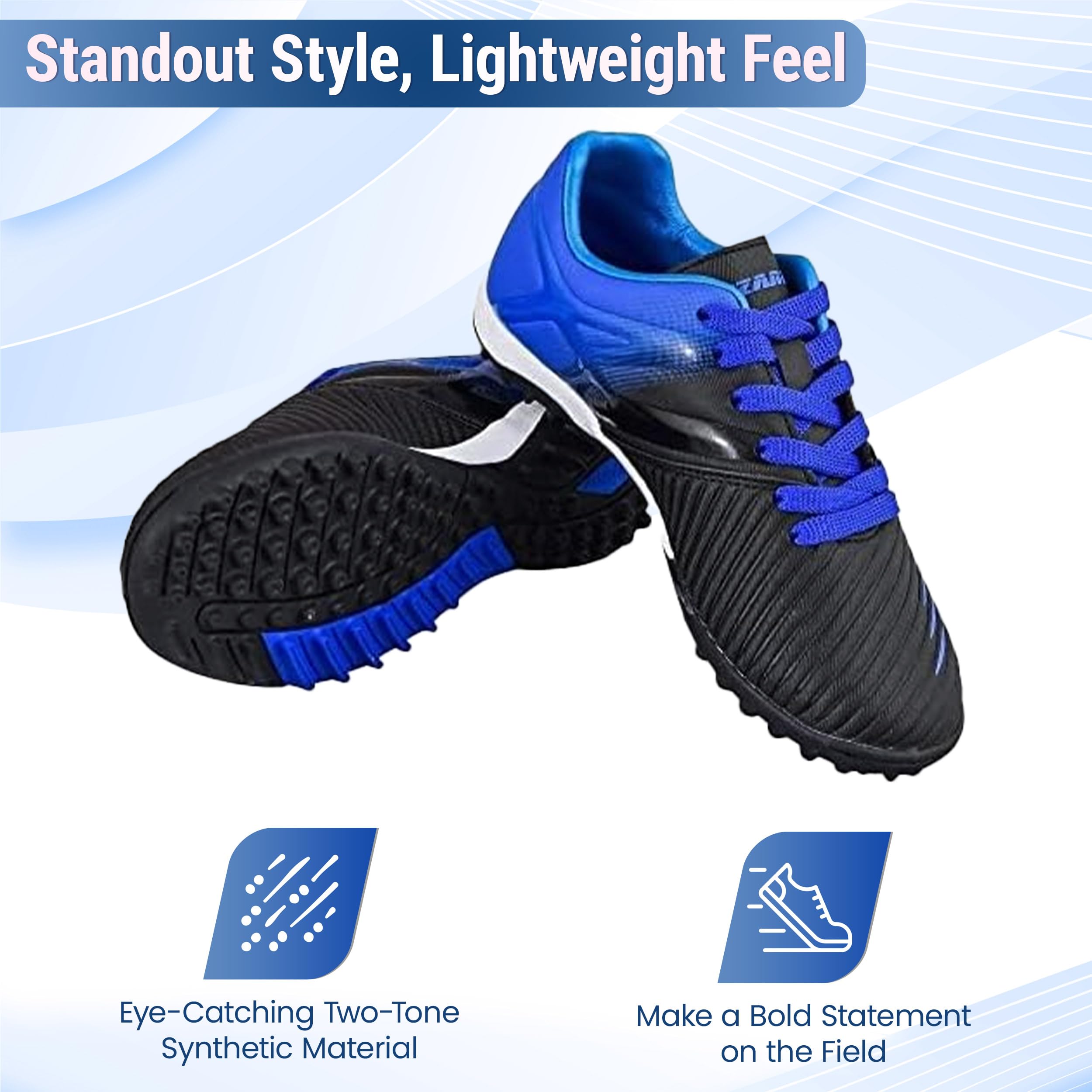 Snapklik.com : Vizari Liga Turf Soccer Cleats For Boys And Girls Kids ...