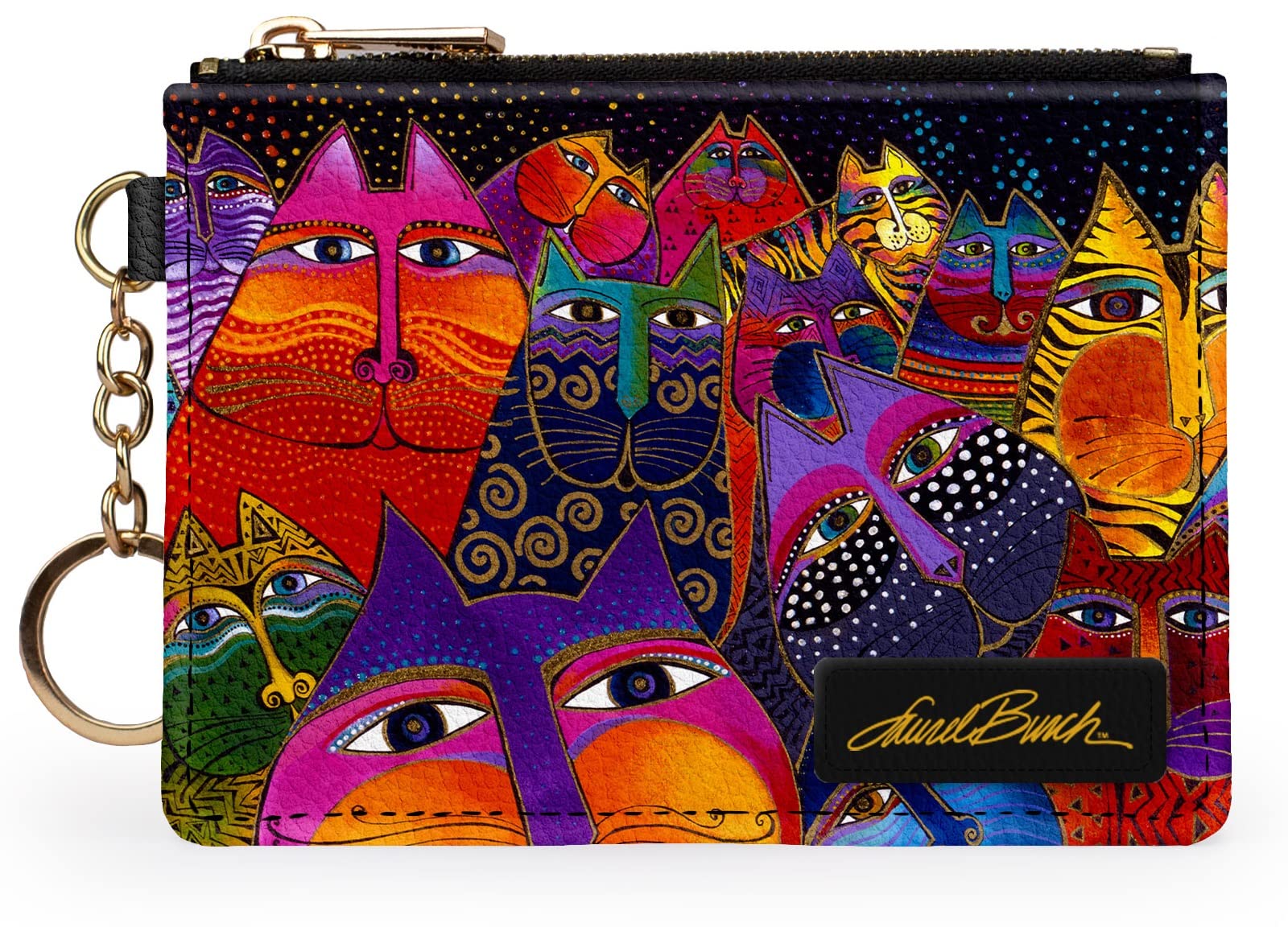 Amazon.com: Monarque RFID Keychain Wallet Signature Collection (Laurel ...