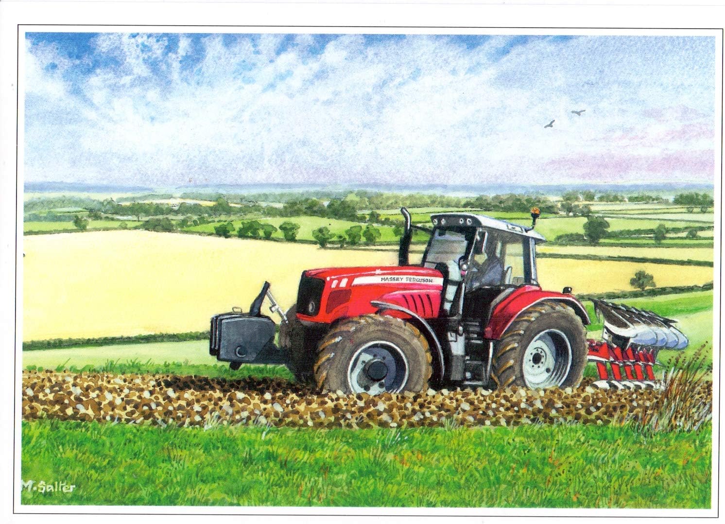 Massey Ferguson Tractor Birthday Card Amazon co uk Stationery massey-ferguson-tractor-birthday-card-amazon-co-uk-stationery