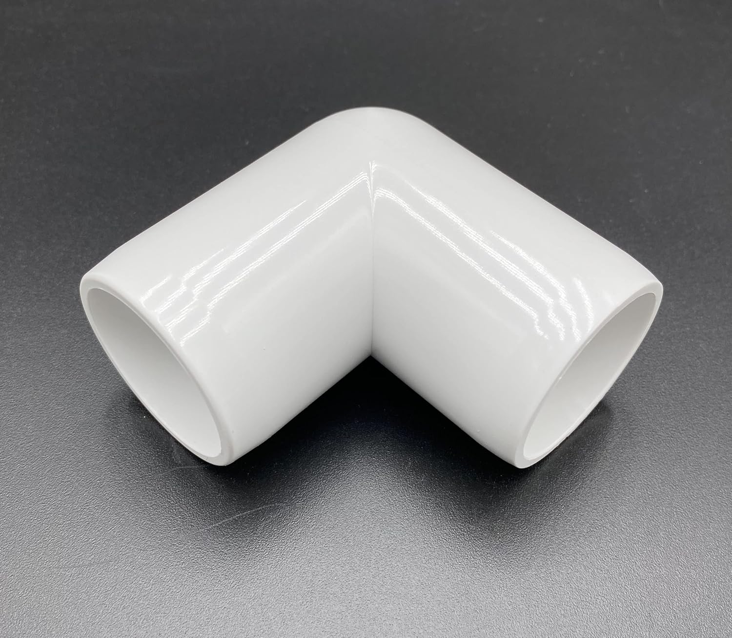 Buy 2 Way 90 Degree Right Angle PVC Corner Fitting Tee Fitting PVC ...