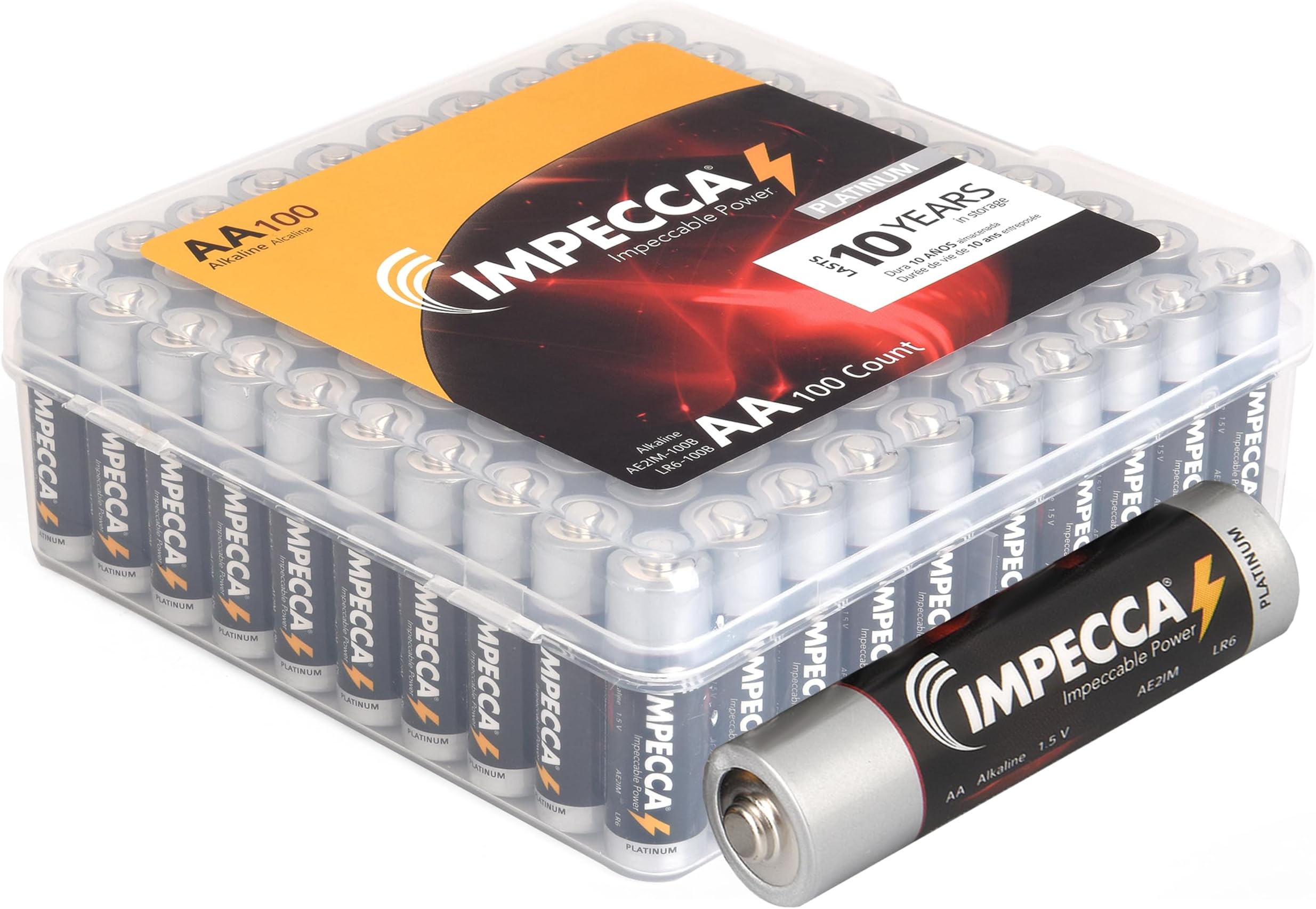 Amazon.com: KODAK Alkaline Batteries AA Size Pack (16), 10 Year Shelf ...