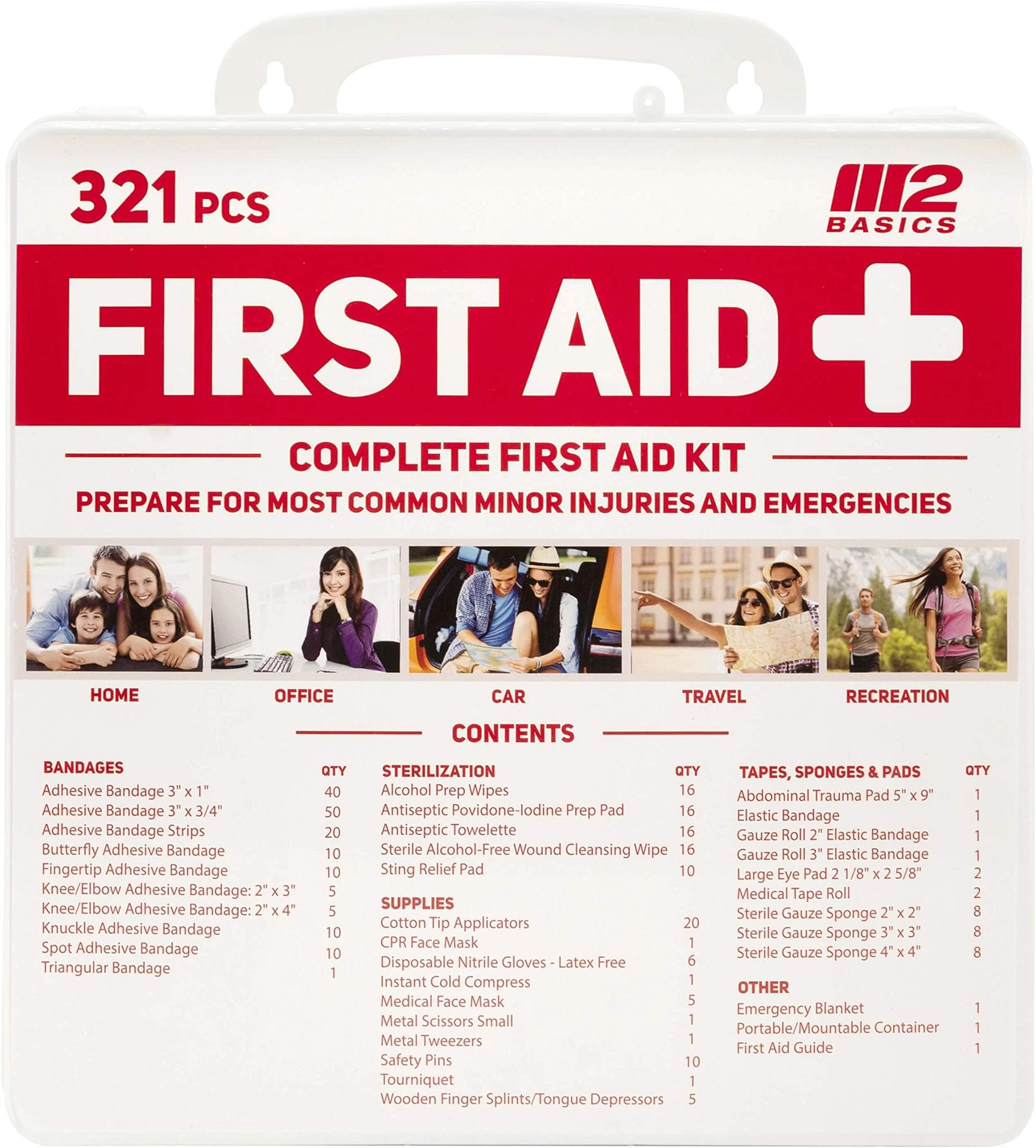 Amazon.com: OSHA Compliant First Aid Kit - 10 Person, Type III, ANSI ...