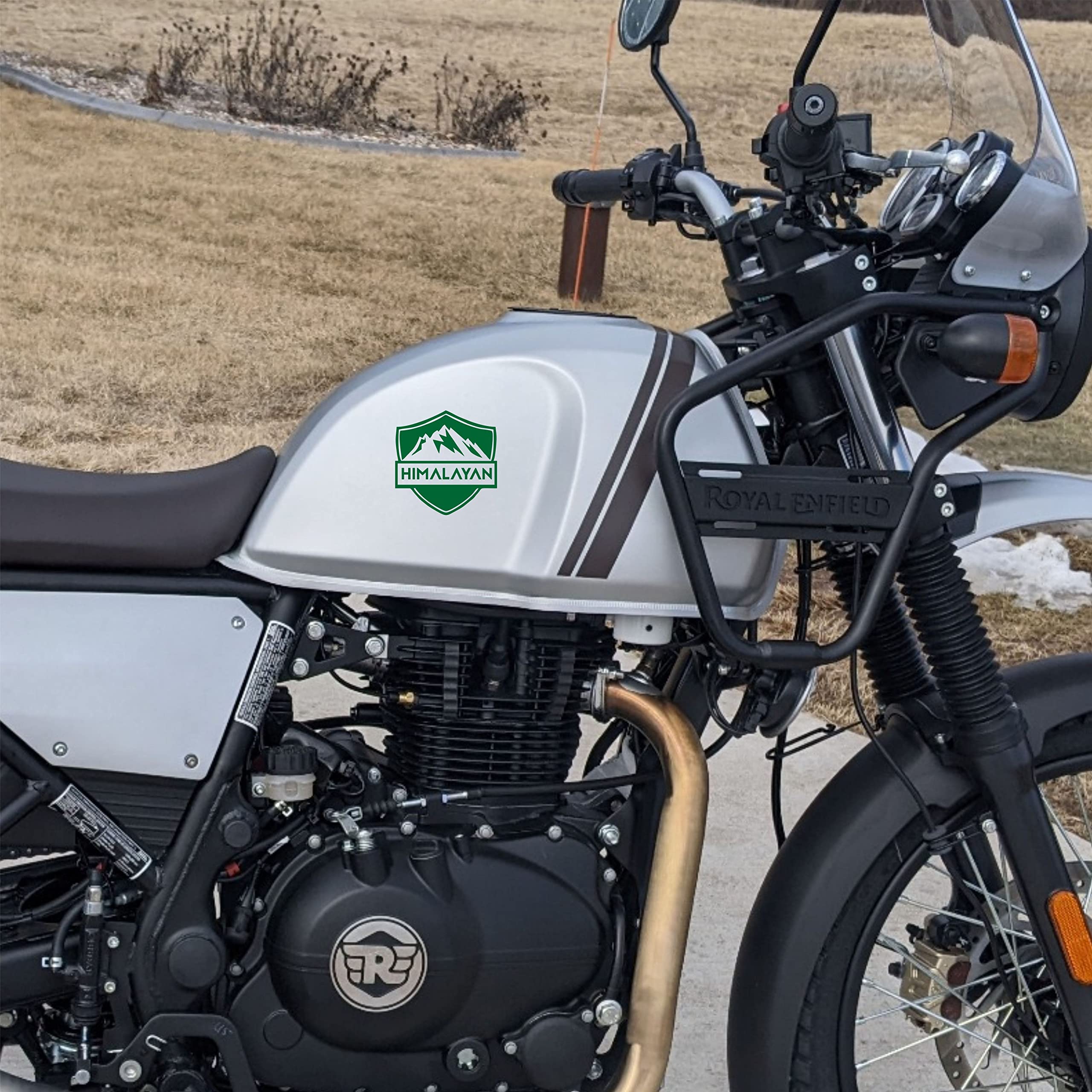 ISEE 360® Sheild Mountain Stickers Compatible for Royal Enfield ...