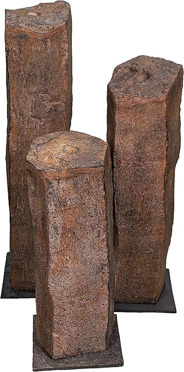 Amazon.com : Custom Pro Aquascape Faux Basalt Column Water Fountains 3 ...