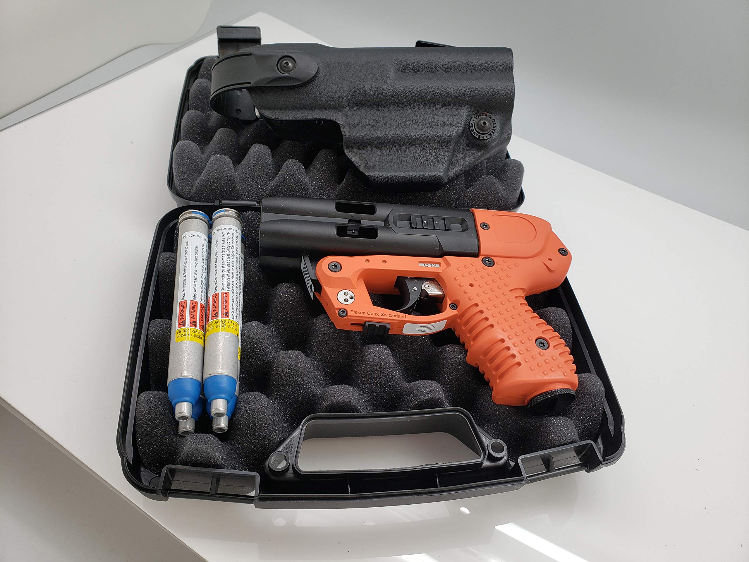 Amazon.com : Piexon JPX4 C2 Orange LE Defender with LED Laser - Compact ...