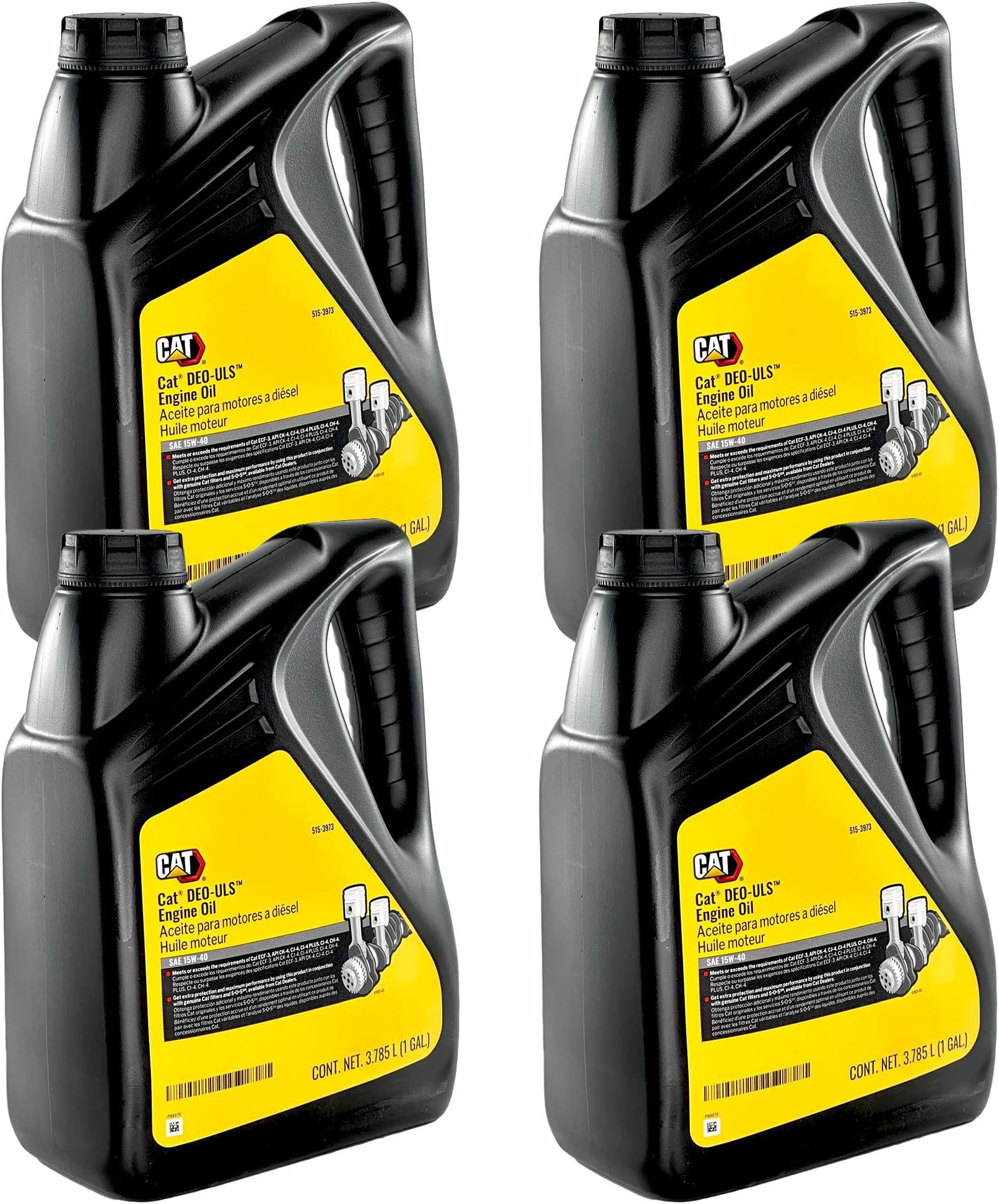 Amazon.com: Cat 515-3973 DEO-ULS 15W-40 Engine Oil | 1 Gal. (Case of 4) : Automotive