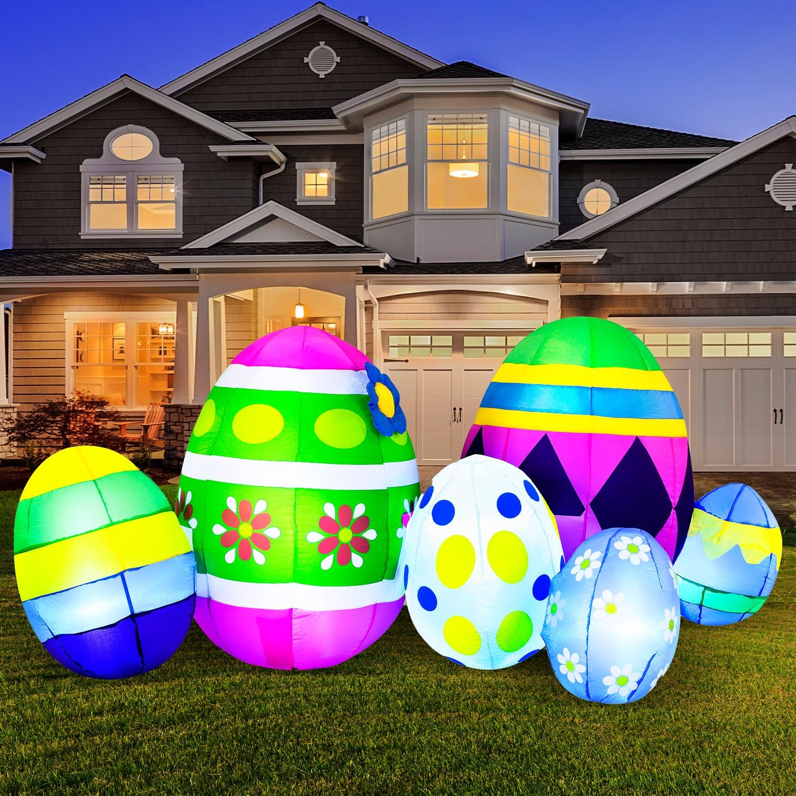 Amazon.com: Joiedomi 6 FT Halloween Inflatable Dinosaur Catching Candy ...