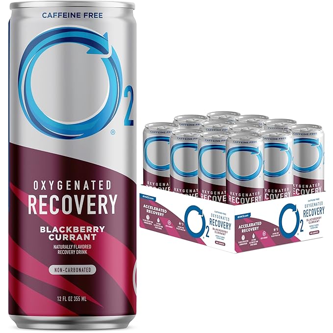 Amazon.com : O2 Oxygenated Recovery Drink, Blackberry Currant - 120% ...