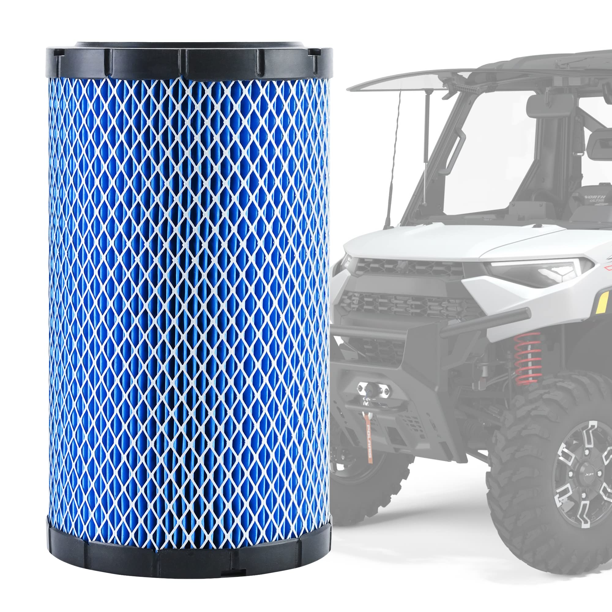 Amazon.com: QUICKWOLF 7082265 Air Filter Compatible for Polaris Ranger ...