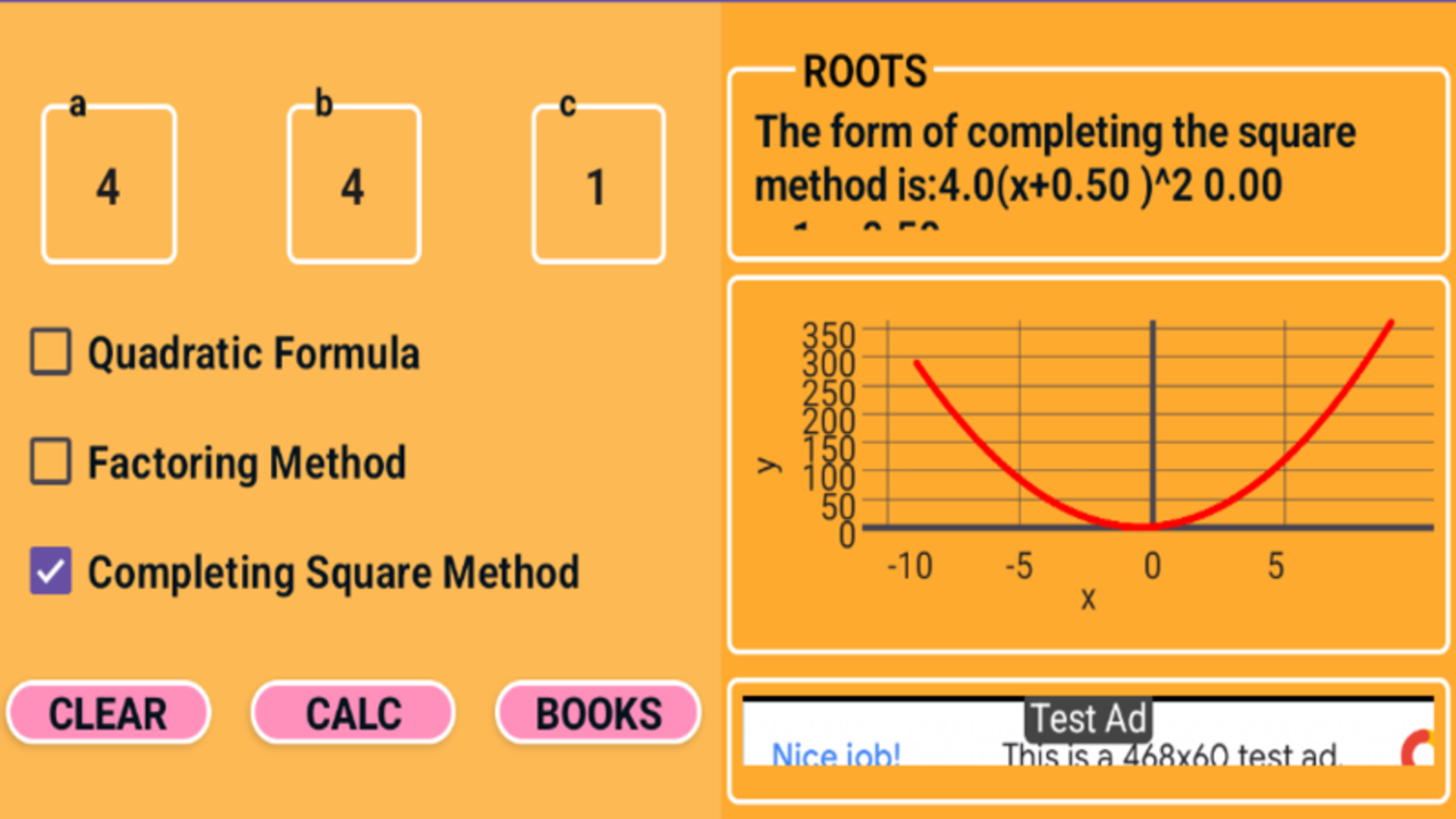 Quadratic Equation Solver - App on Amazon Appstore