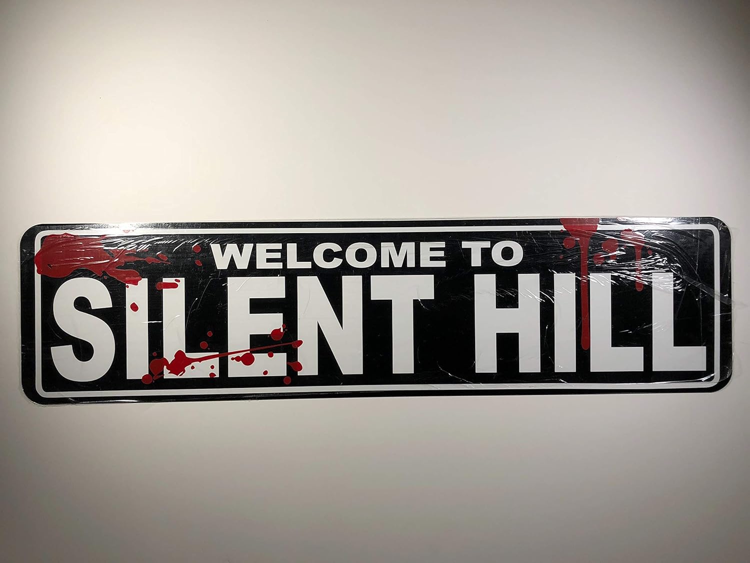 Amazon.com: Welcome to Bloody Street Sign 24 x 6 INCH : Home & Kitchen