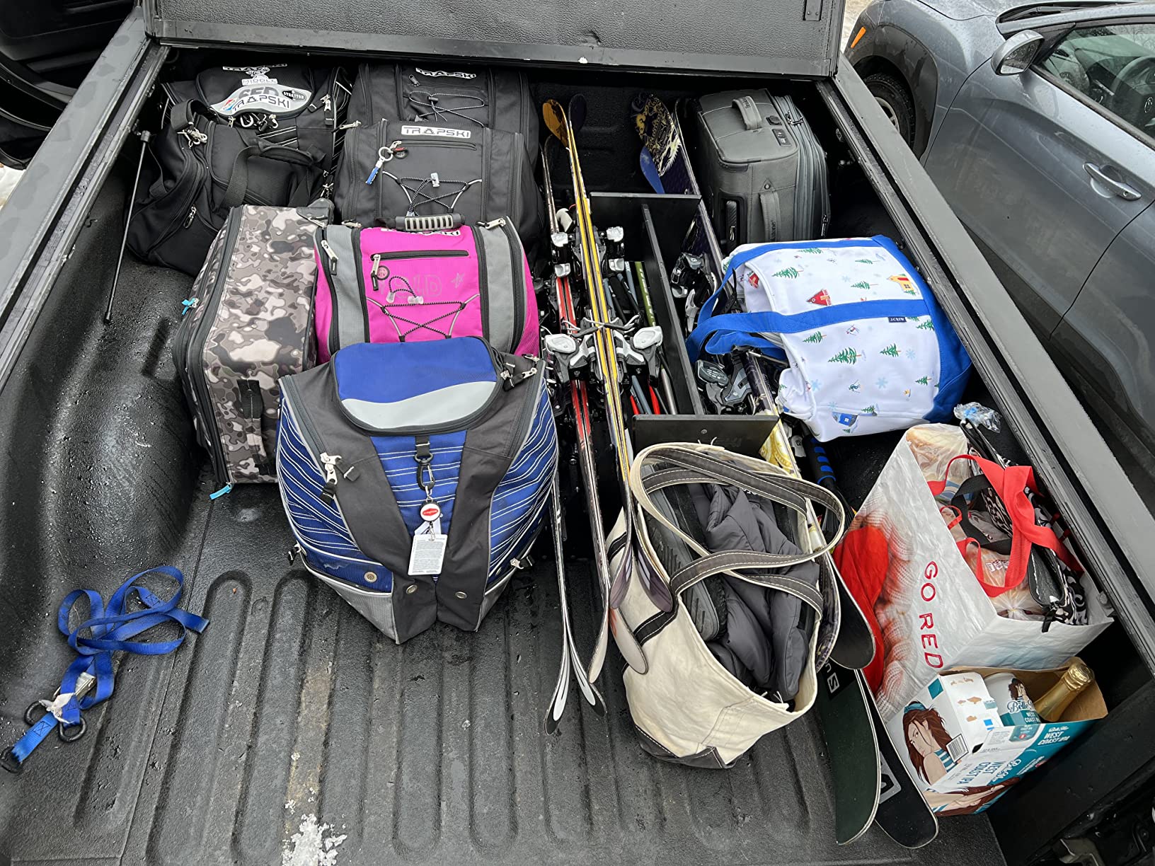 $29/mo - Finance TRAPSKI SIX Pack Mobile Ski and Snowboard Rack Black ...