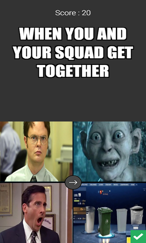 Battle Royale Meme Quiz - App on Amazon Appstore