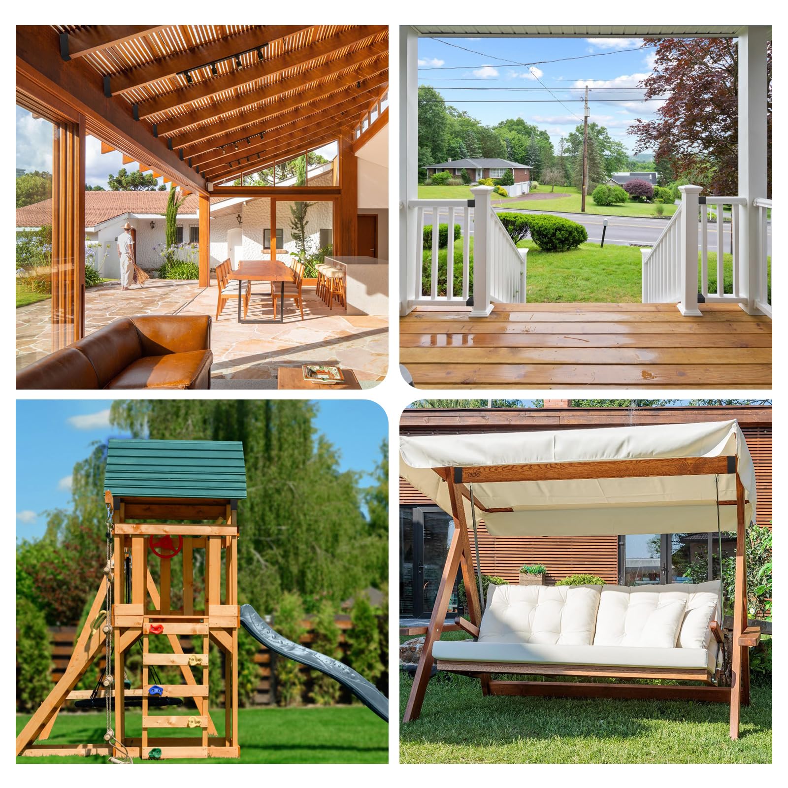 Snapklik.com : 12 Pcs Of 2x6 Joist Hangers, Concealed Joist Hangers ...