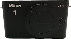 Amazon | Nikon ミラーレス一眼カメラ Nikon 1 (ニコンワン) J1 (ジェイワン) 標準ズームレンズキット ブラックN1 J1HLK BK | ミラーレス一眼 通販